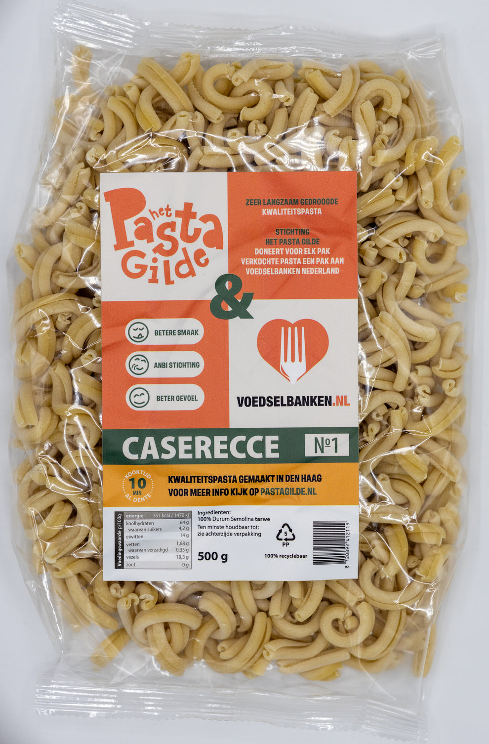 Caserecce Pasta online kopen bij Het Pasta Gilde | 100% Durum